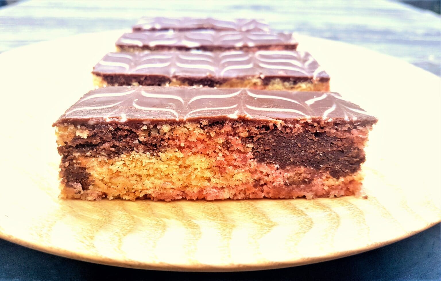 Russian Slice (aka Tipsy Cake) – Feast Glorious Feast