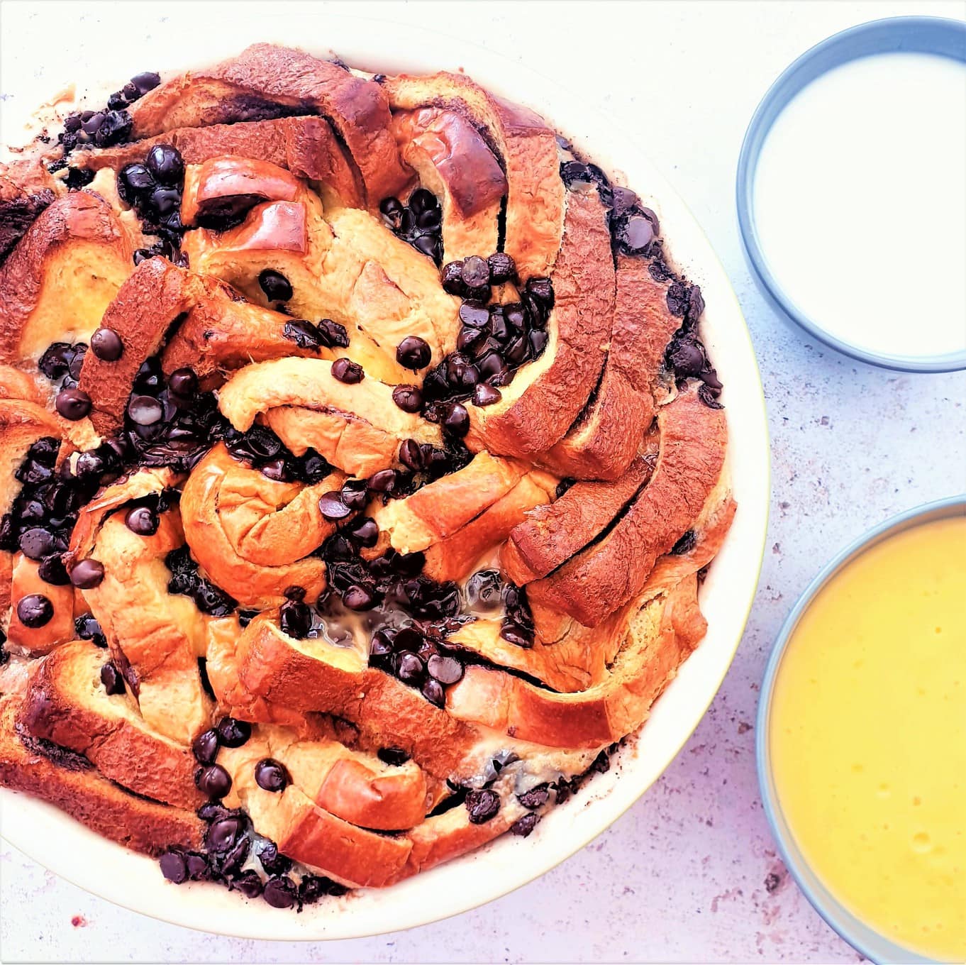 Chocolate Bread Pudding (with Brioche) – Feast Glorious Feast