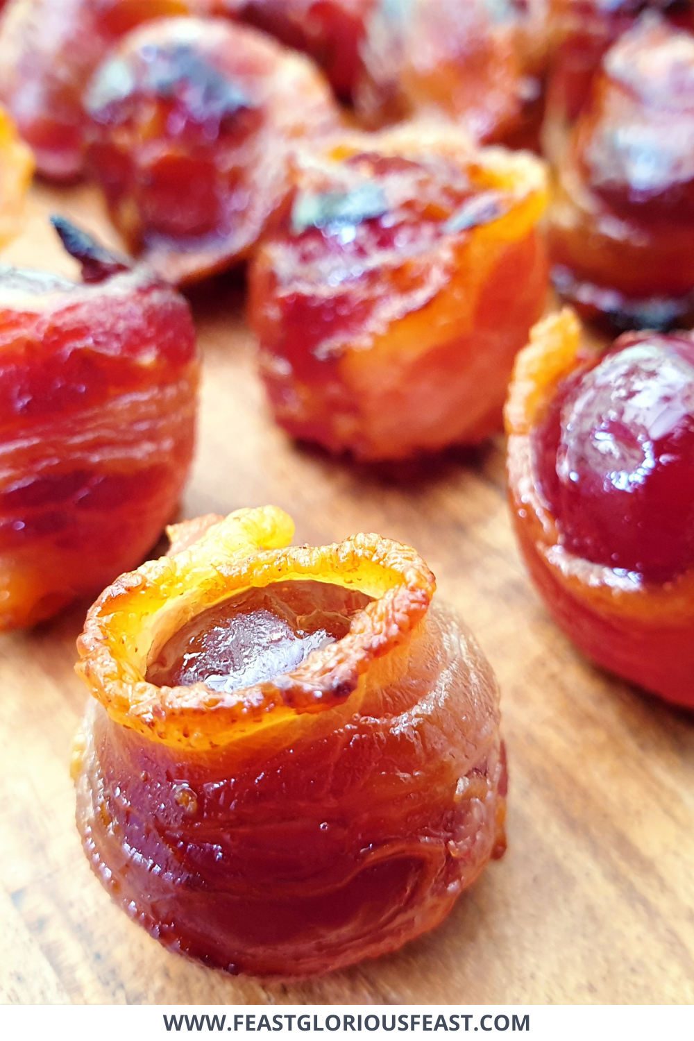Bacon & Cherry Bites (Gluten Free) – Feast Glorious Feast