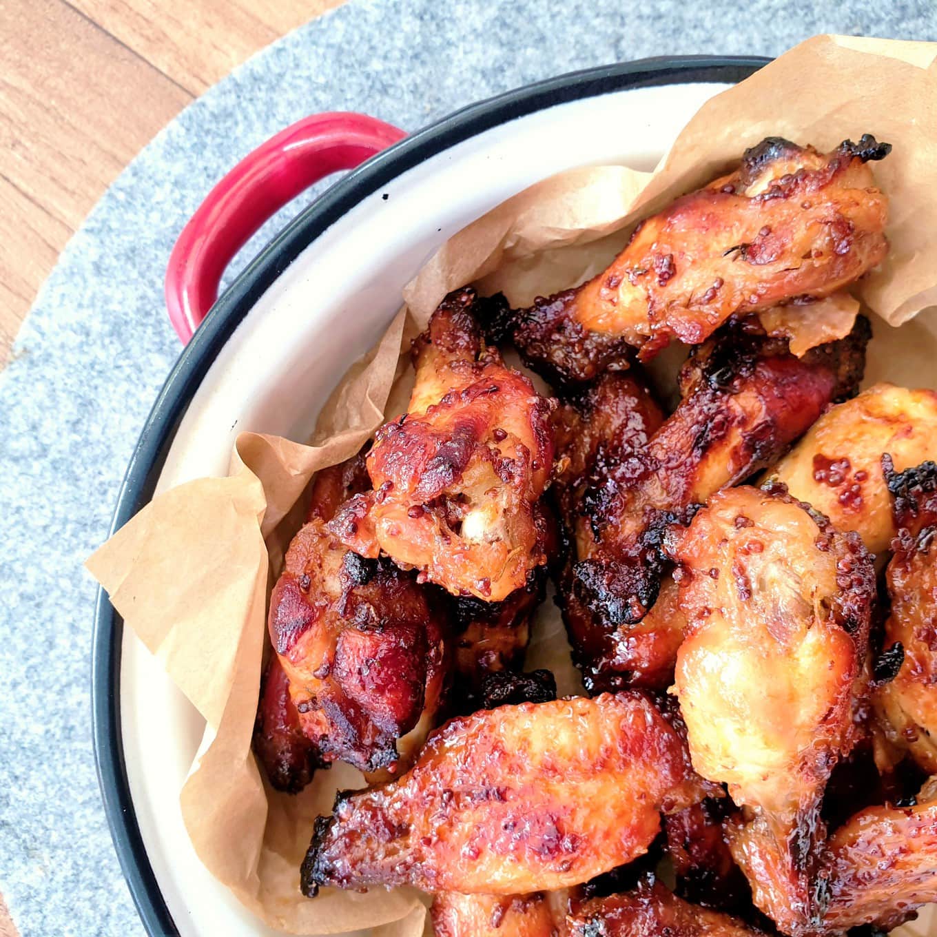 Sticky Maple Chicken Wings (Gluten Free) – Feast Glorious Feast