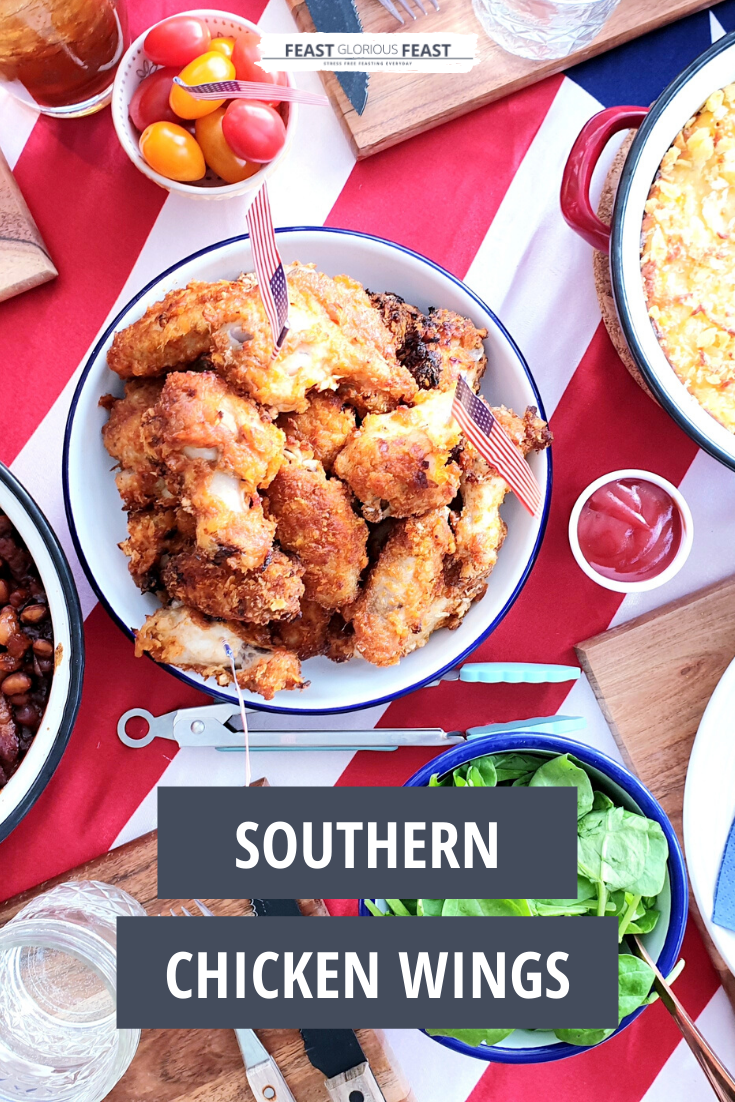 Southern Baked Chicken Wings – Feast Glorious Feast