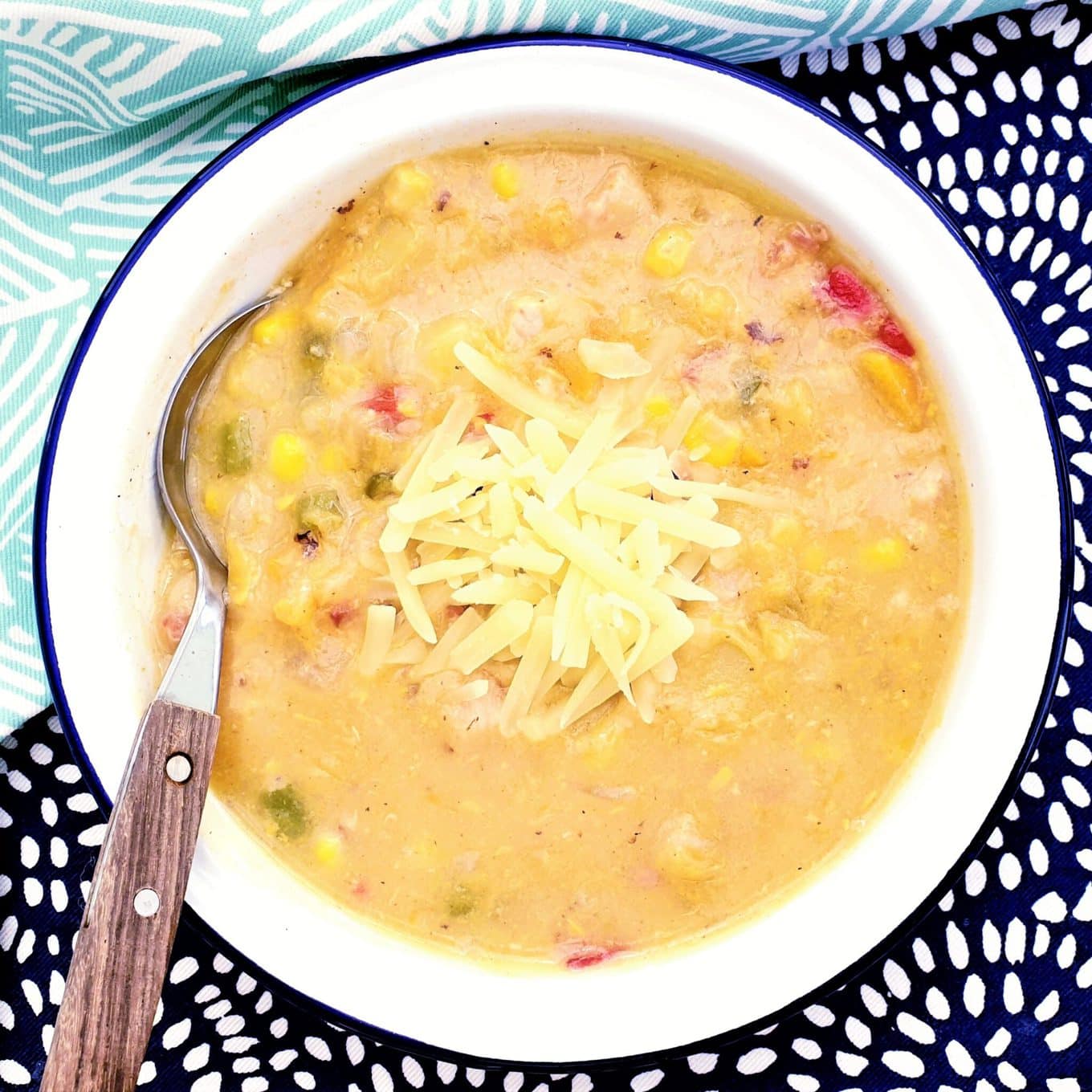 Turkey Soup (Chowder Style) with Squash – Feast Glorious Feast