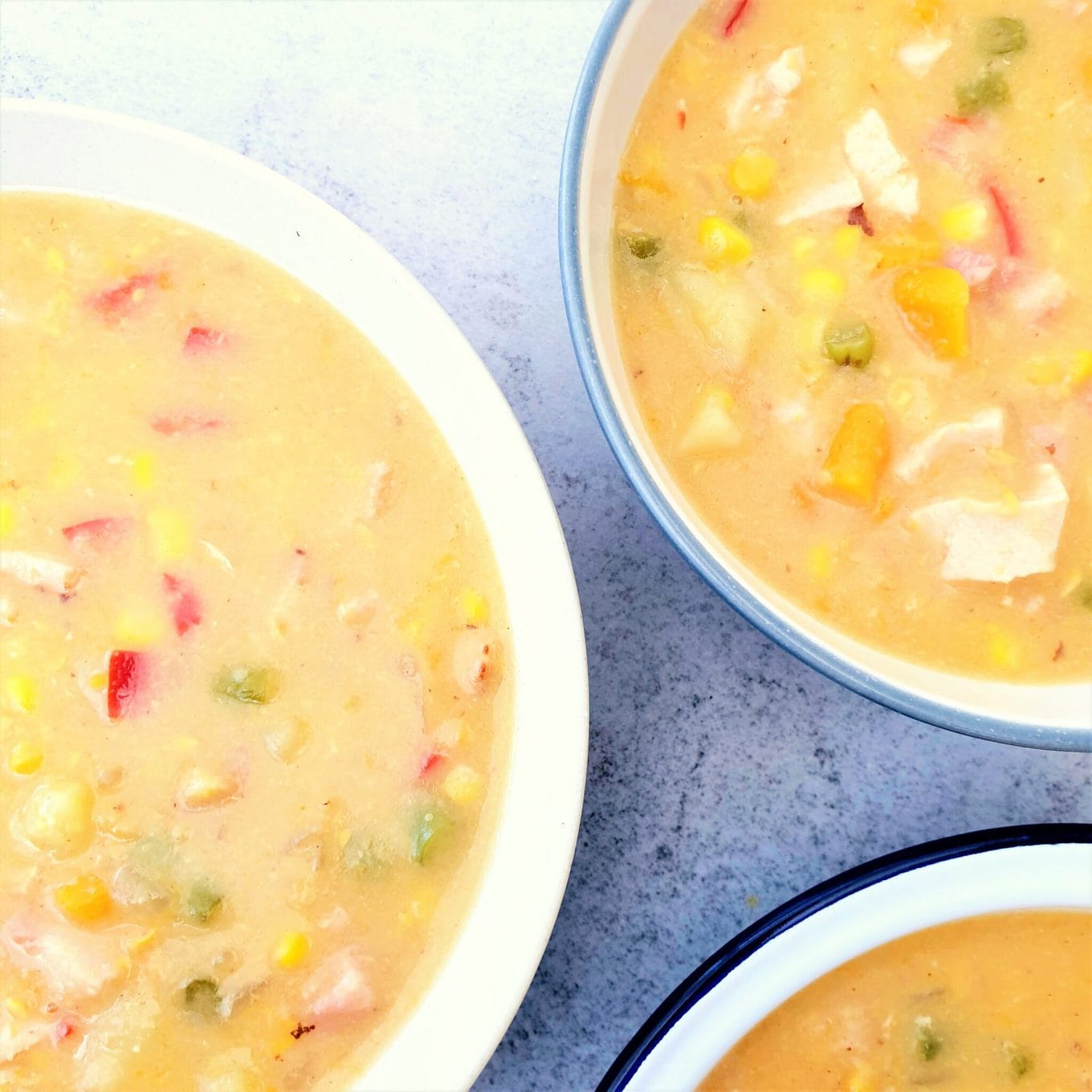 Turkey Soup (Chowder Style) with Squash – Feast Glorious Feast