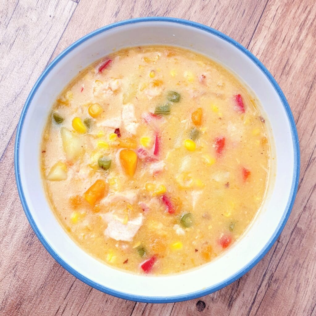 Turkey Soup (Chowder Style) with Squash – Feast Glorious Feast