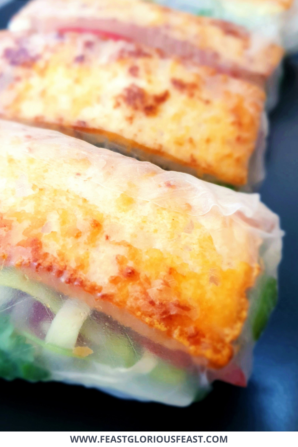 Tofu Spring Rolls (Vietnamese Summer Rolls) – Feast Glorious Feast