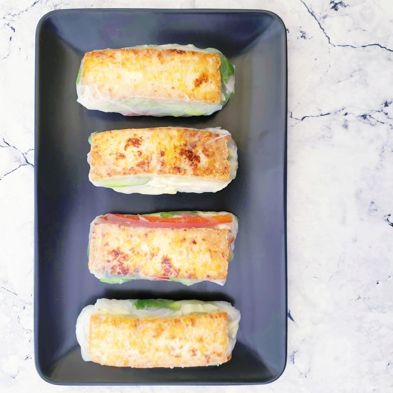 Tofu Spring Rolls (Vietnamese Summer Rolls) – Feast Glorious Feast