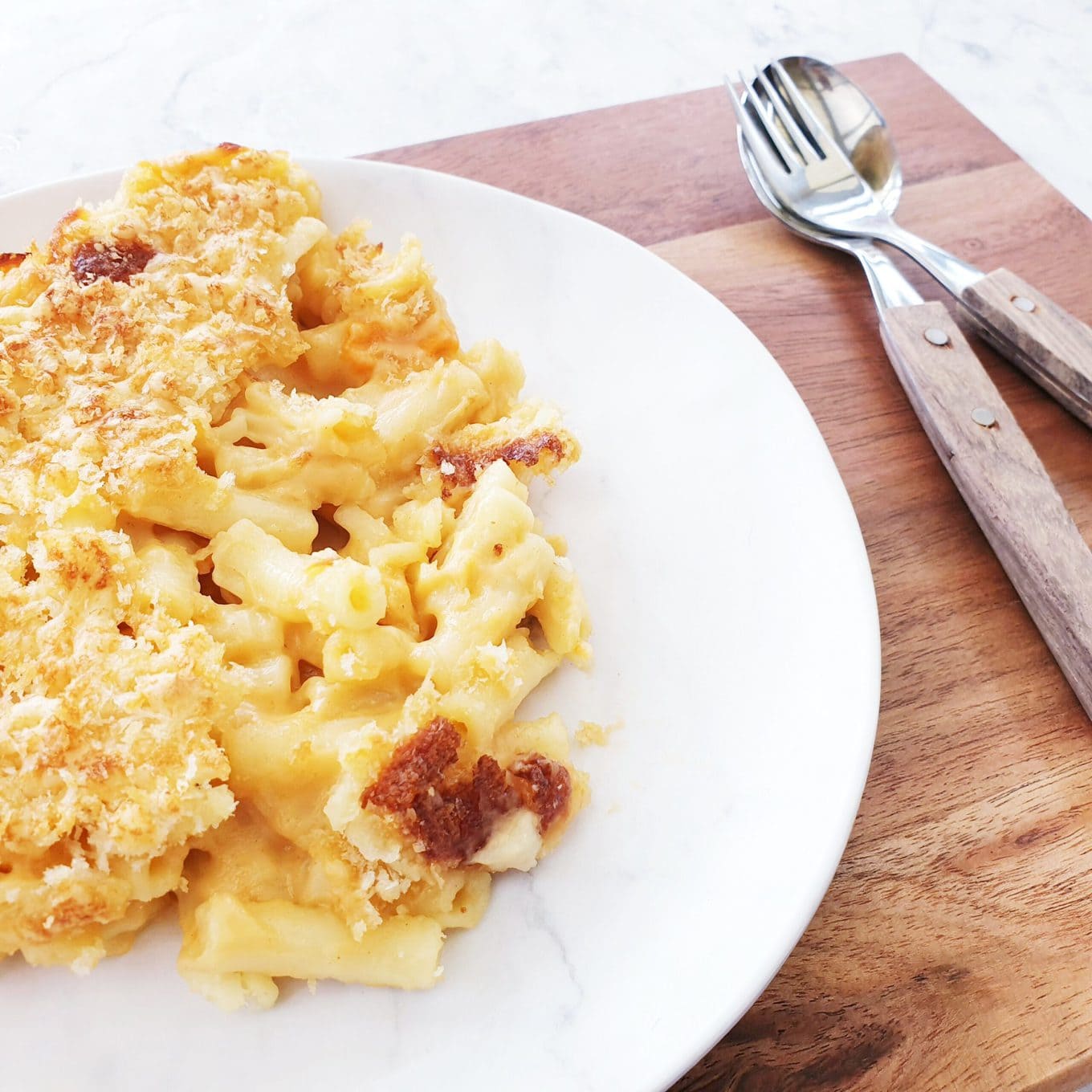 Baked Macaroni Cheese (with Crispy Crust) – Feast Glorious Feast