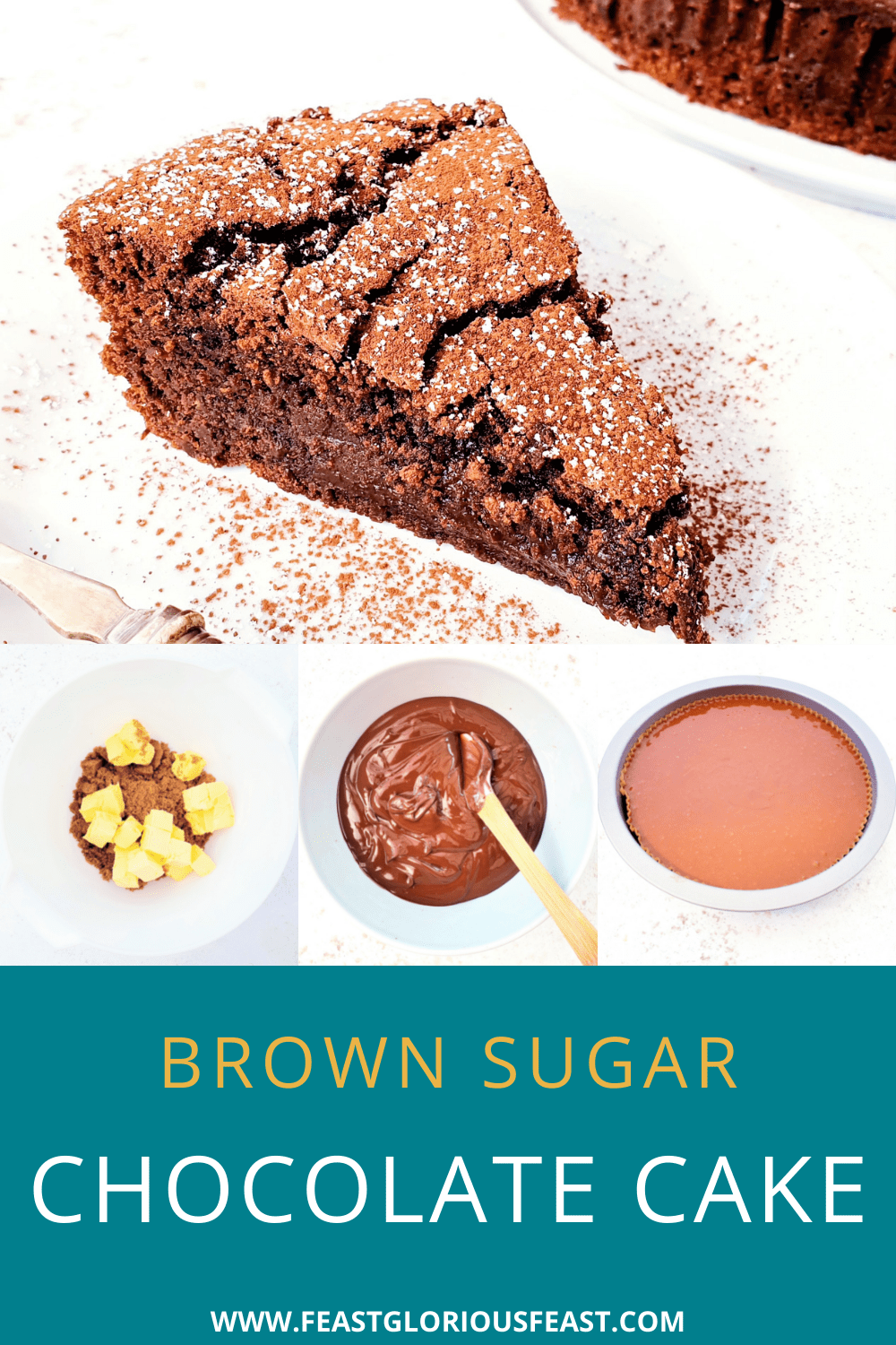 Dense Chocolate Muscovado Cake – Feast Glorious Feast