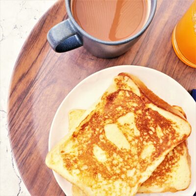Eggy Bread (Savoury French Toast) – Feast Glorious Feast