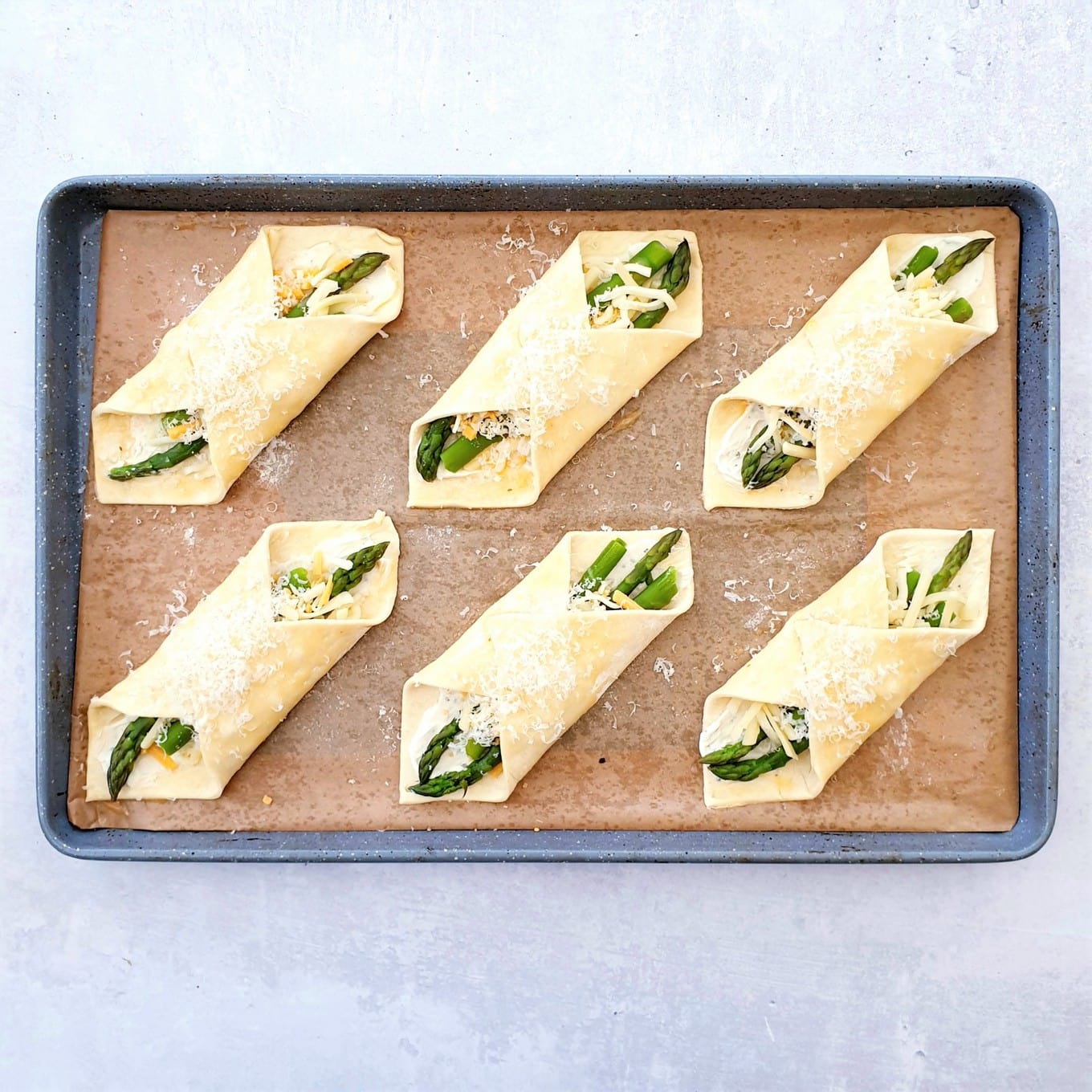Puff Pastry Asparagus Wraps – Feast Glorious Feast