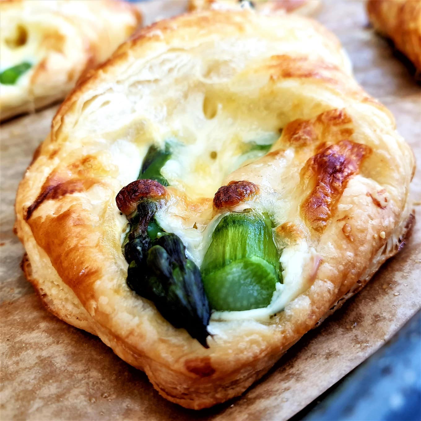 Puff Pastry Asparagus Wraps – Feast Glorious Feast