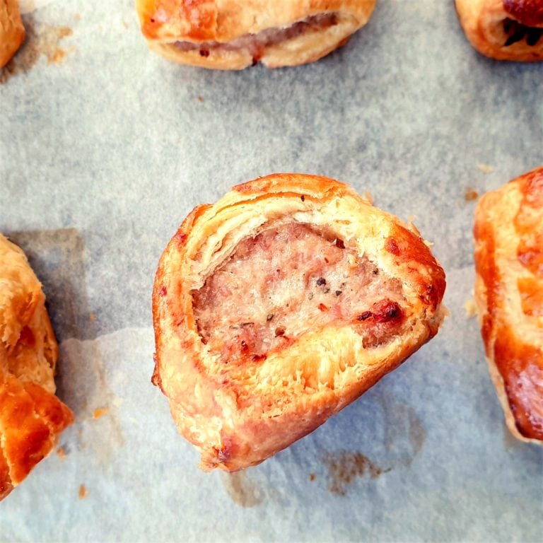 Puff Pastry Sausage Rolls (So Easy!) – Feast Glorious Feast