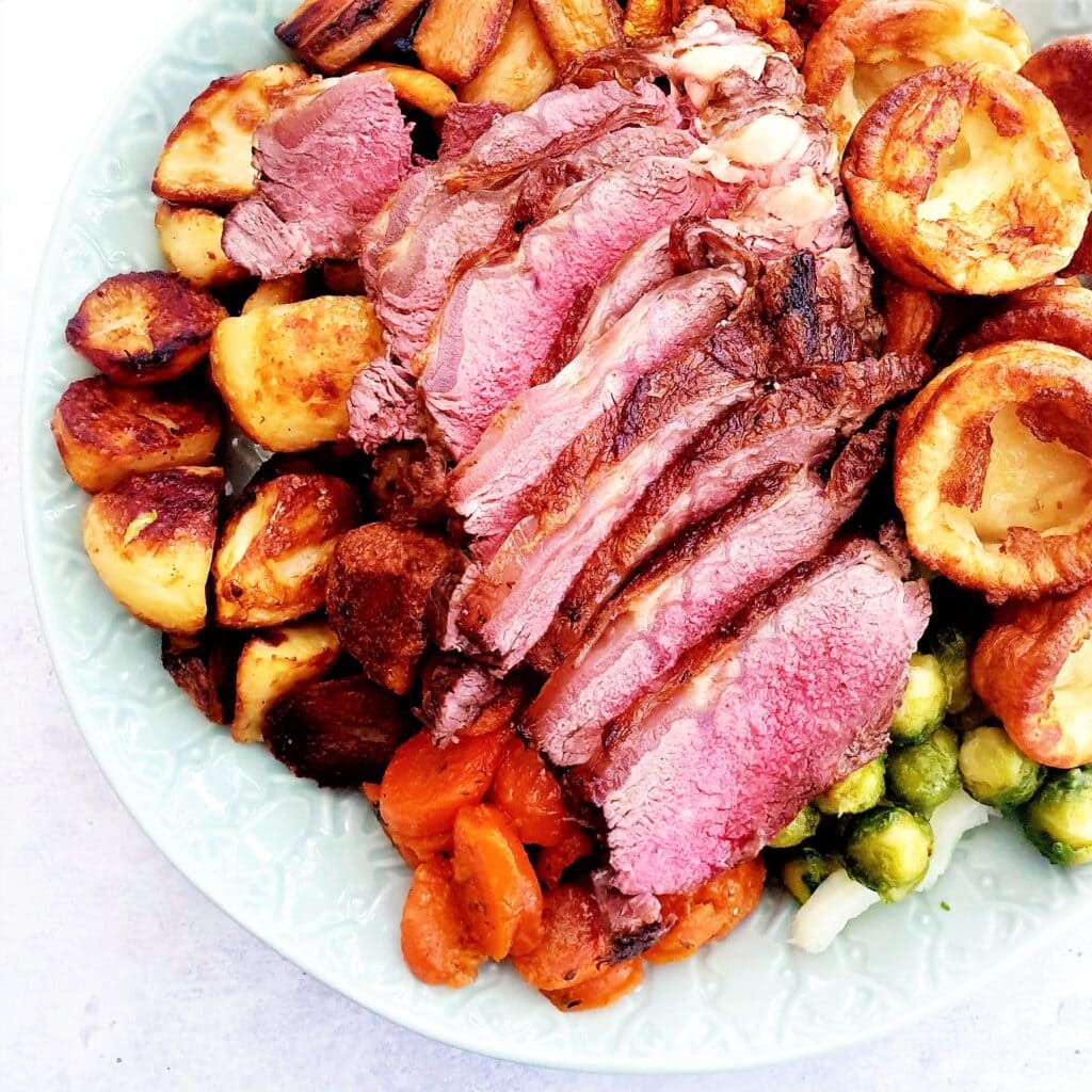 Quick Roast Sirloin of Beef & Proper Gravy – Feast Glorious Feast