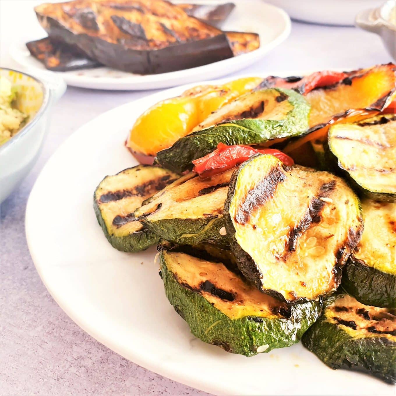 Griddled Courgettes (Zucchini) – Feast Glorious Feast