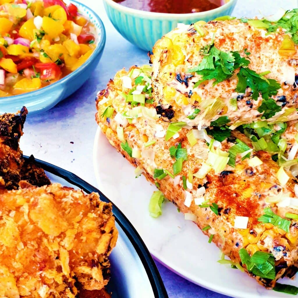 Mexican Corn on the Cob (Elotes) – Feast Glorious Feast