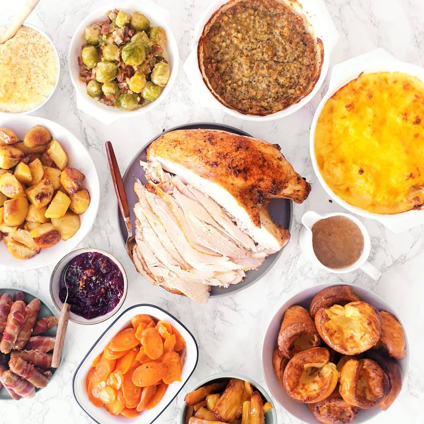 Christmas Feast: Roast Turkey Menu & Recipes – Feast Glorious Feast