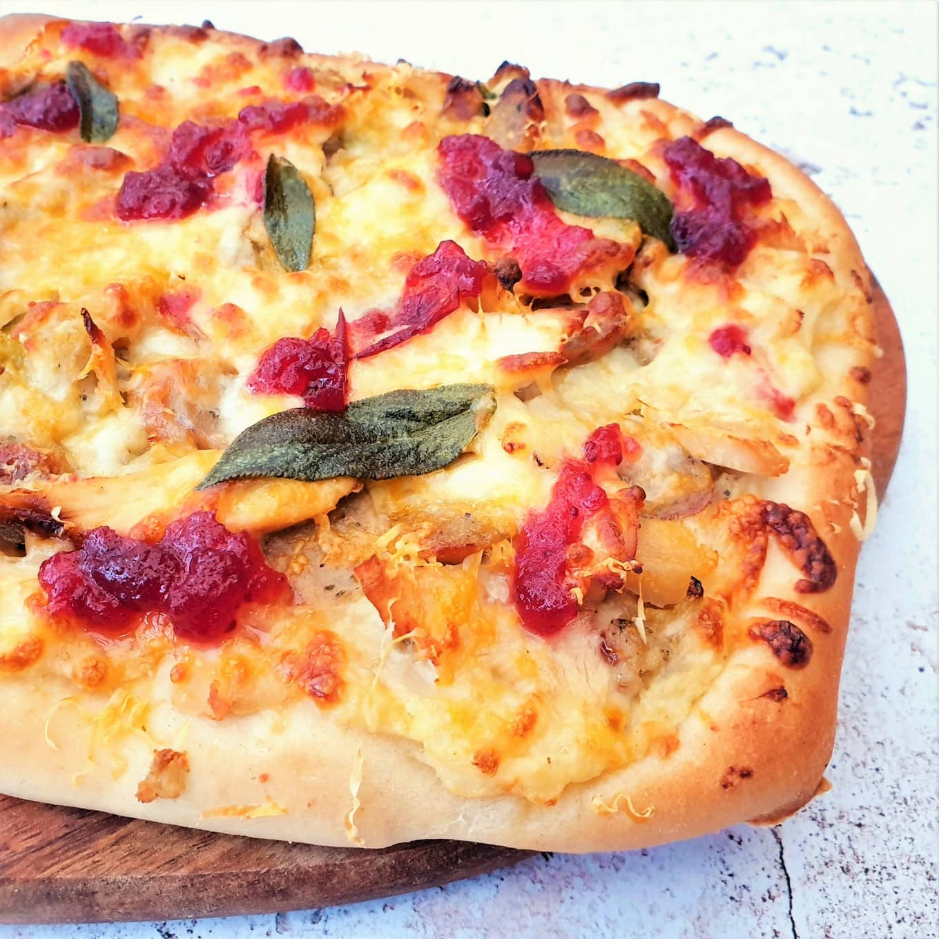 Leftover Roast Dinner Pizza – Feast Glorious Feast