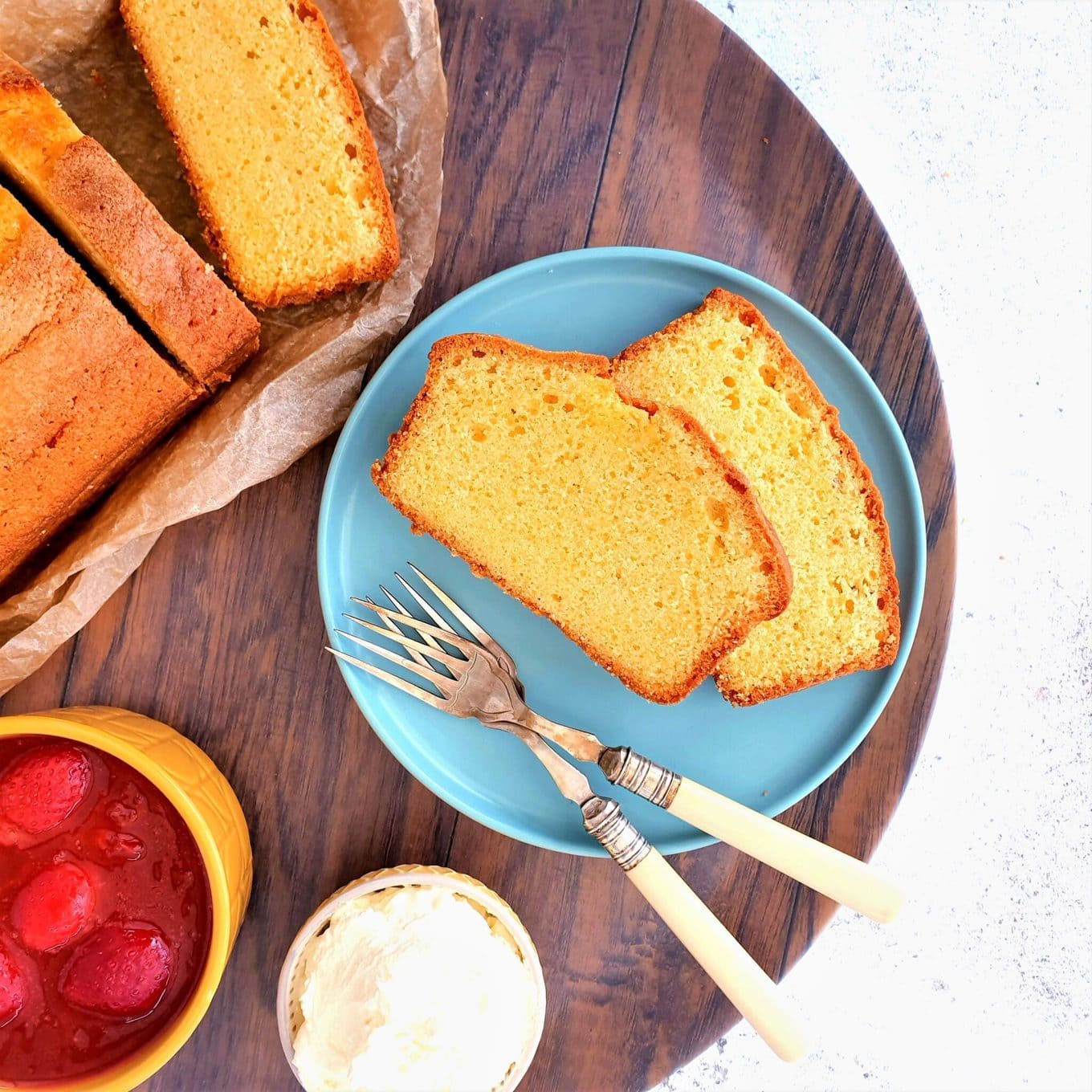 Pound Cake (Easy Loaf Cake) – Feast Glorious Feast