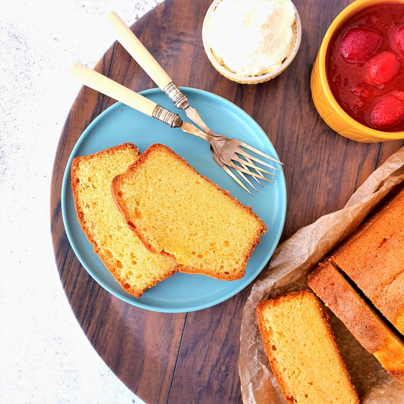 Pound Cake (Easy Loaf Cake) – Feast Glorious Feast
