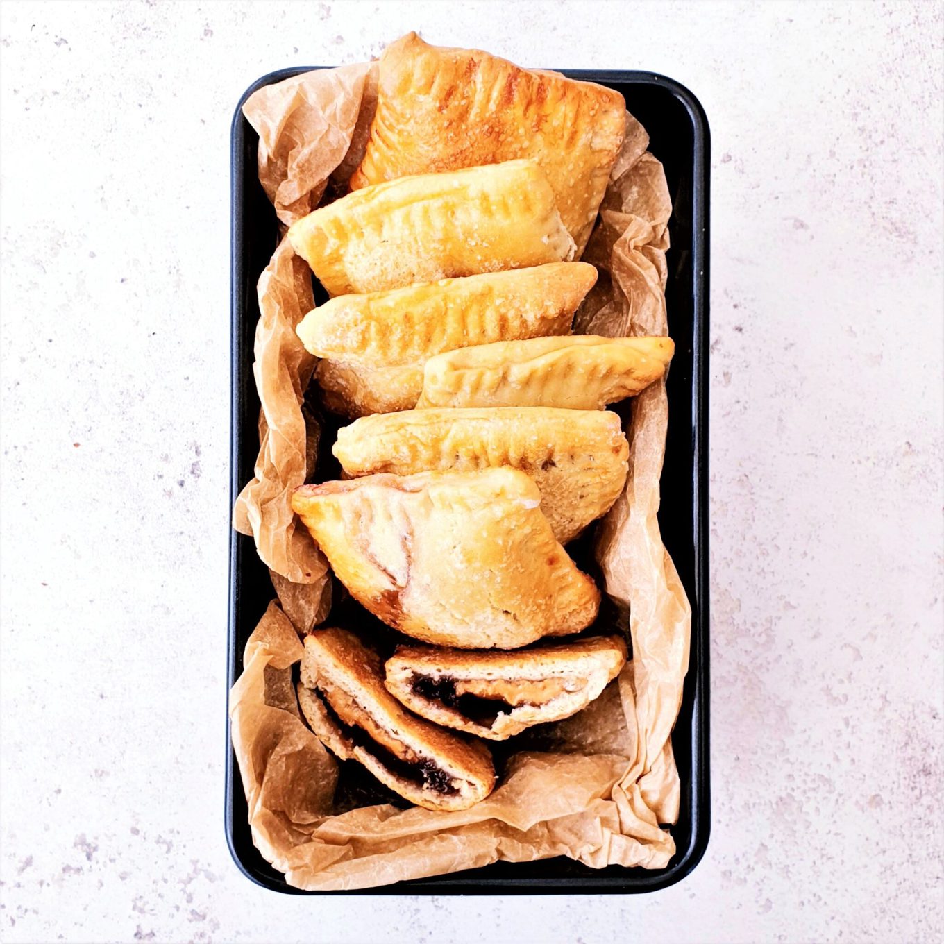 Sweet Pizza Pockets (Peanut Butter & Jelly) – Feast Glorious Feast