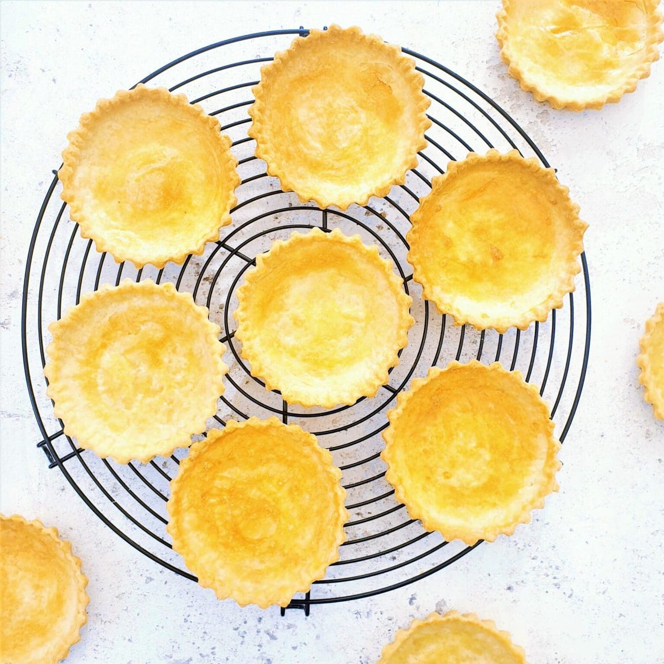 Small Pastry Cases with Flaky Rough Puff – Feast Glorious Feast