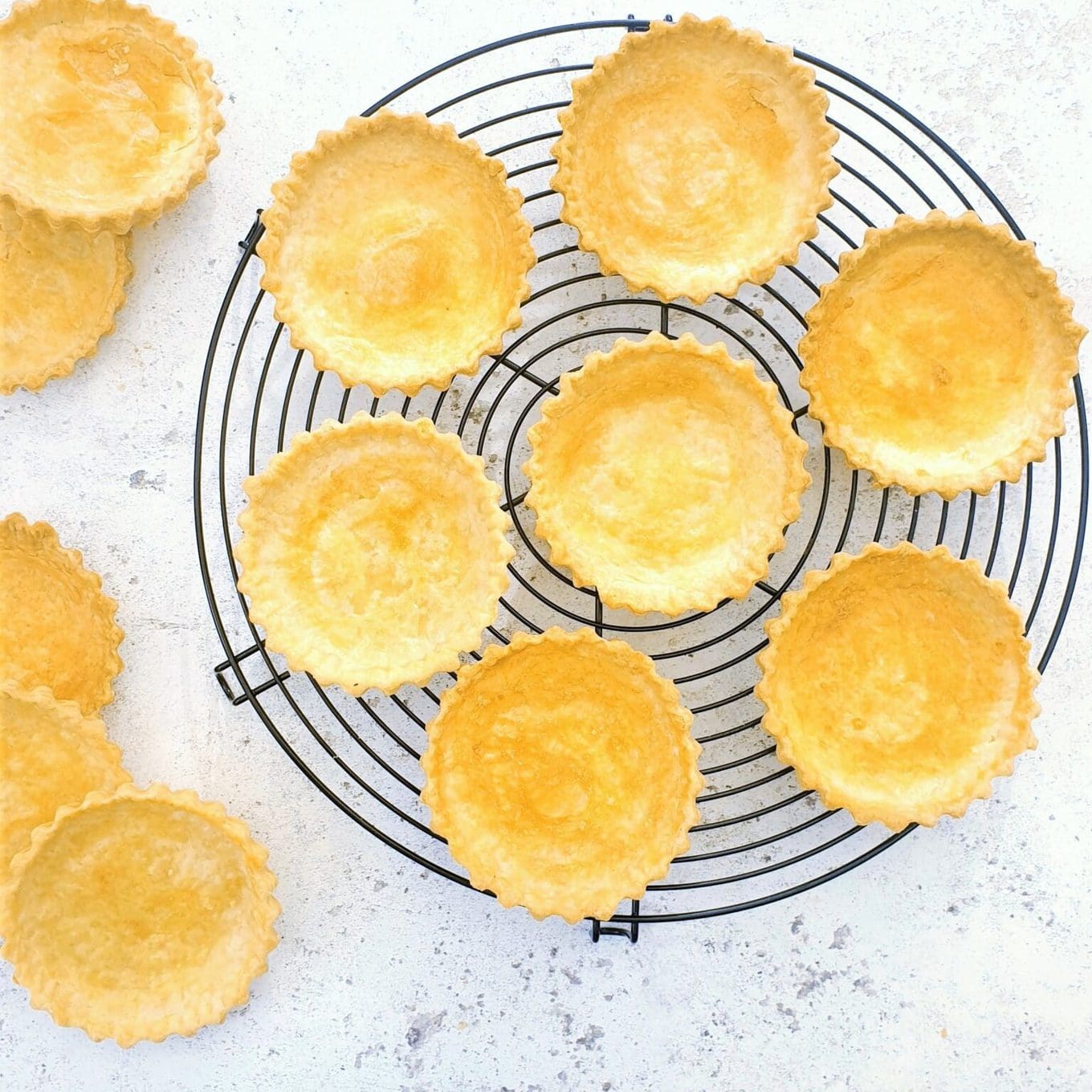 Small Pastry Cases with Flaky Rough Puff – Feast Glorious Feast
