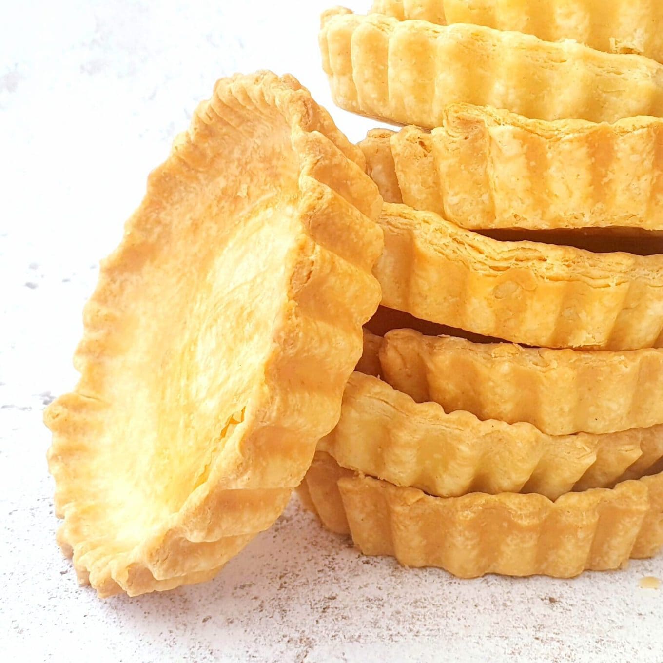 Small Pastry Cases with Flaky Rough Puff – Feast Glorious Feast