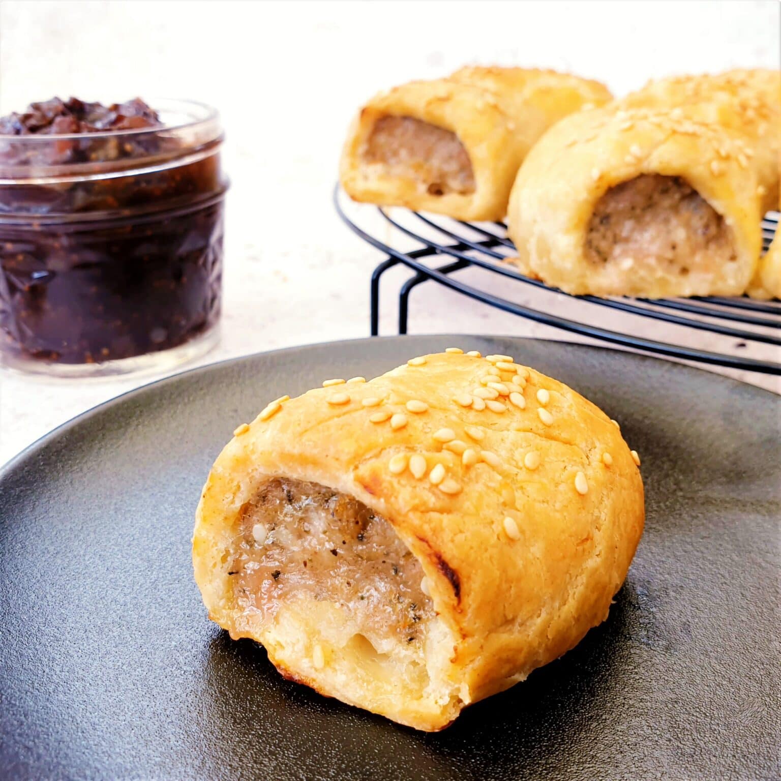 Shortcrust Pastry Sausage Rolls – Feast Glorious Feast