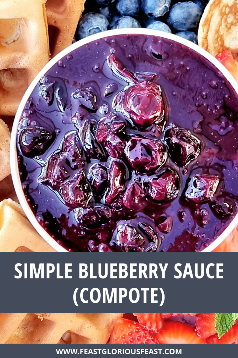 Quick & Easy Blueberry Curd – Feast Glorious Feast