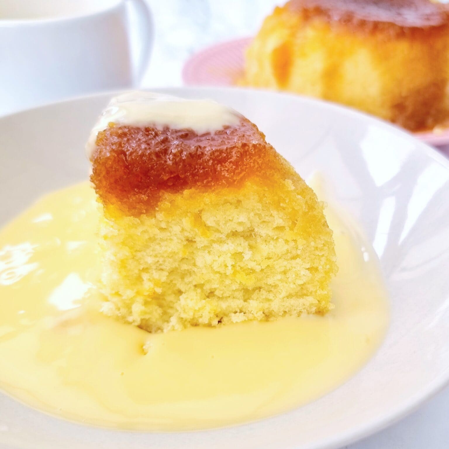 Microwave Syrup Sponge Pudding – Feast Glorious Feast