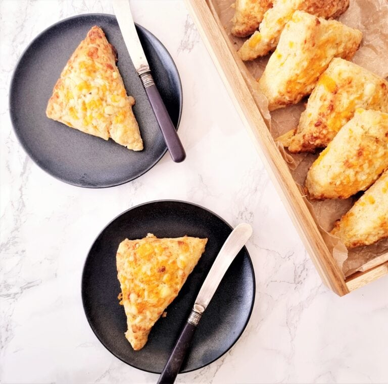 The Best Cheese Scones Recipe! – Feast Glorious Feast