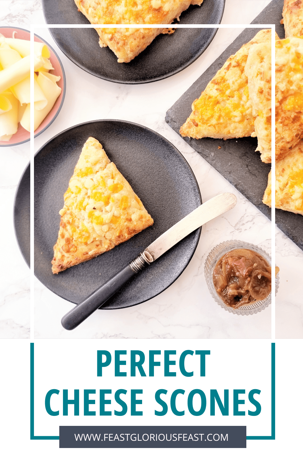 The Best Cheese Scones Recipe! – Feast Glorious Feast