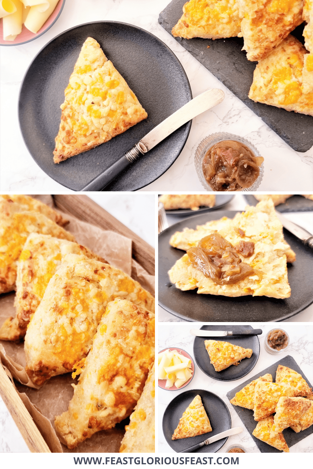 The Best Cheese Scones Recipe! – Feast Glorious Feast