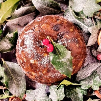 Cheat’s Microwave Christmas Pudding – Feast Glorious Feast
