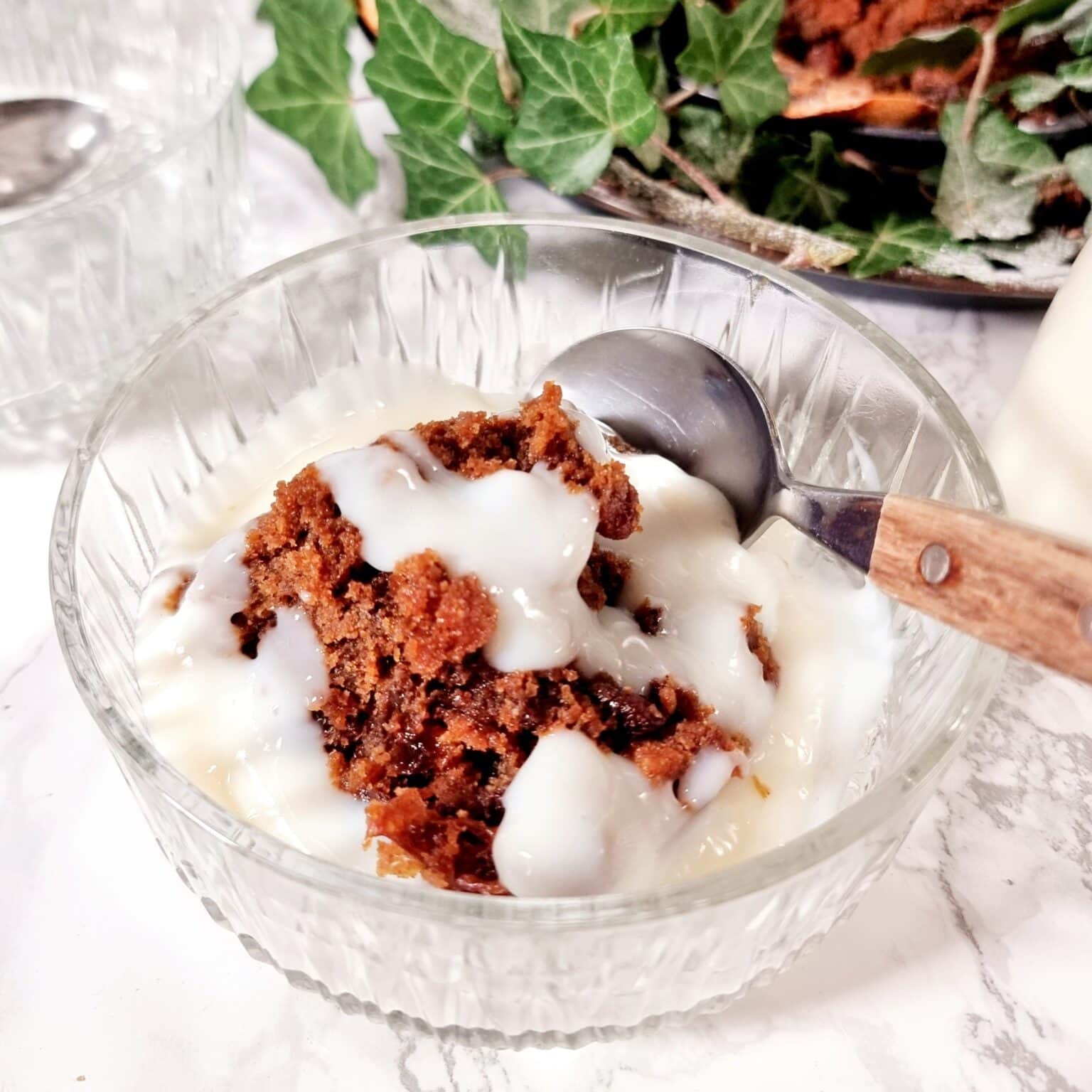 Cheat’s Microwave Christmas Pudding – Feast Glorious Feast