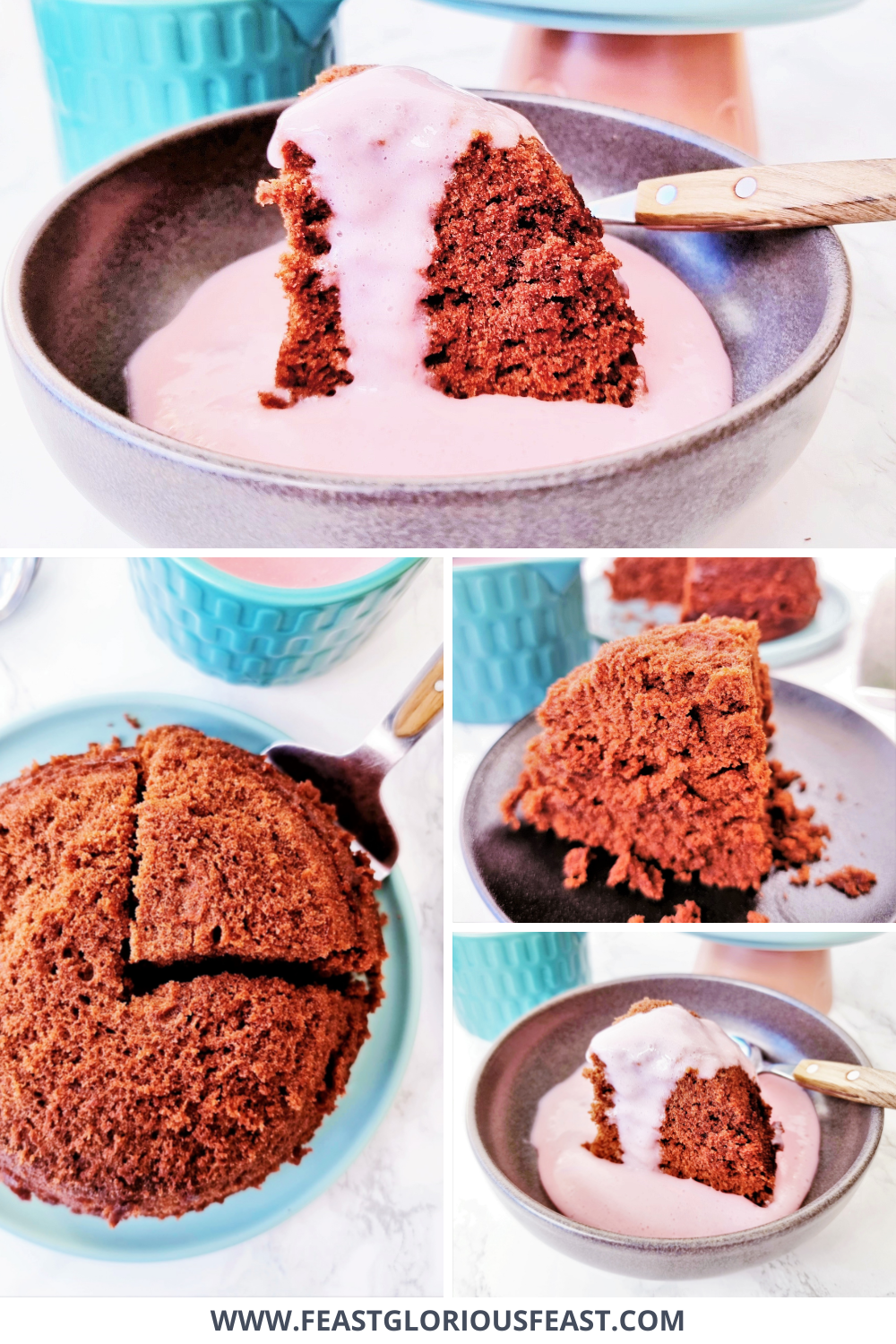 Microwave Chocolate Sponge Pudding – Feast Glorious Feast
