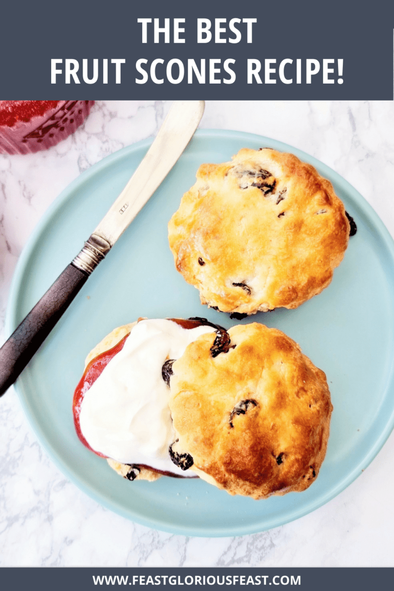 The Best Fruit Scones Recipe! – Feast Glorious Feast