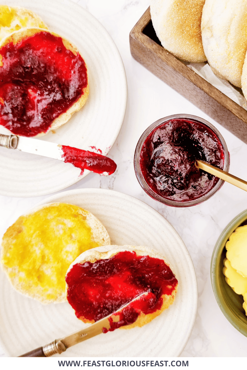 Seedless Mixed Berry Jam (Small Batch) – Feast Glorious Feast