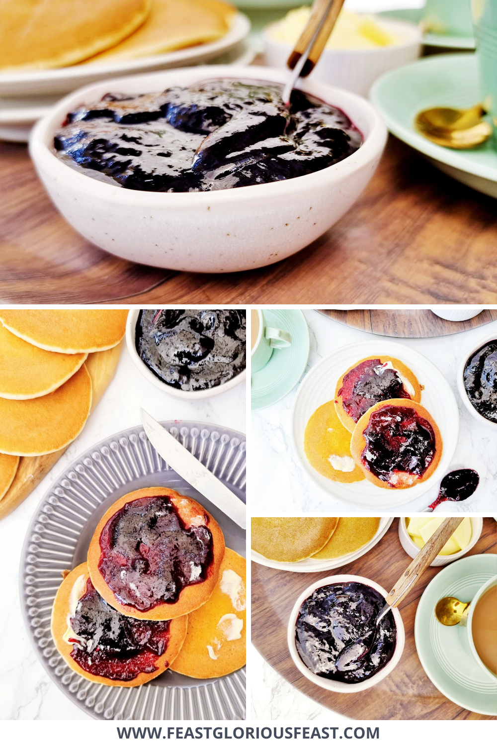 Smooth Dark Sweet Cherry Jam – Feast Glorious Feast