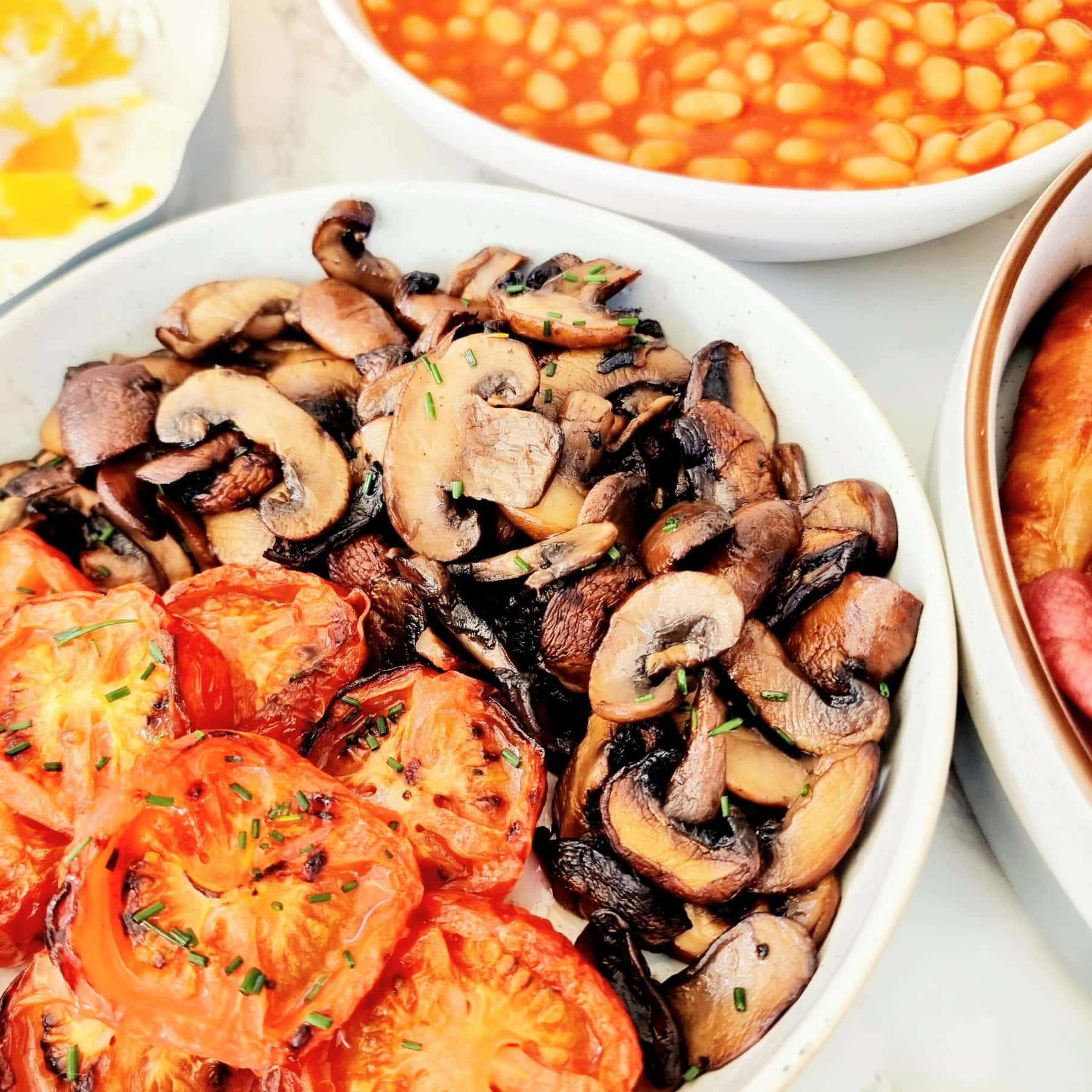 How to Air Fry Sliced Mushrooms – Feast Glorious Feast