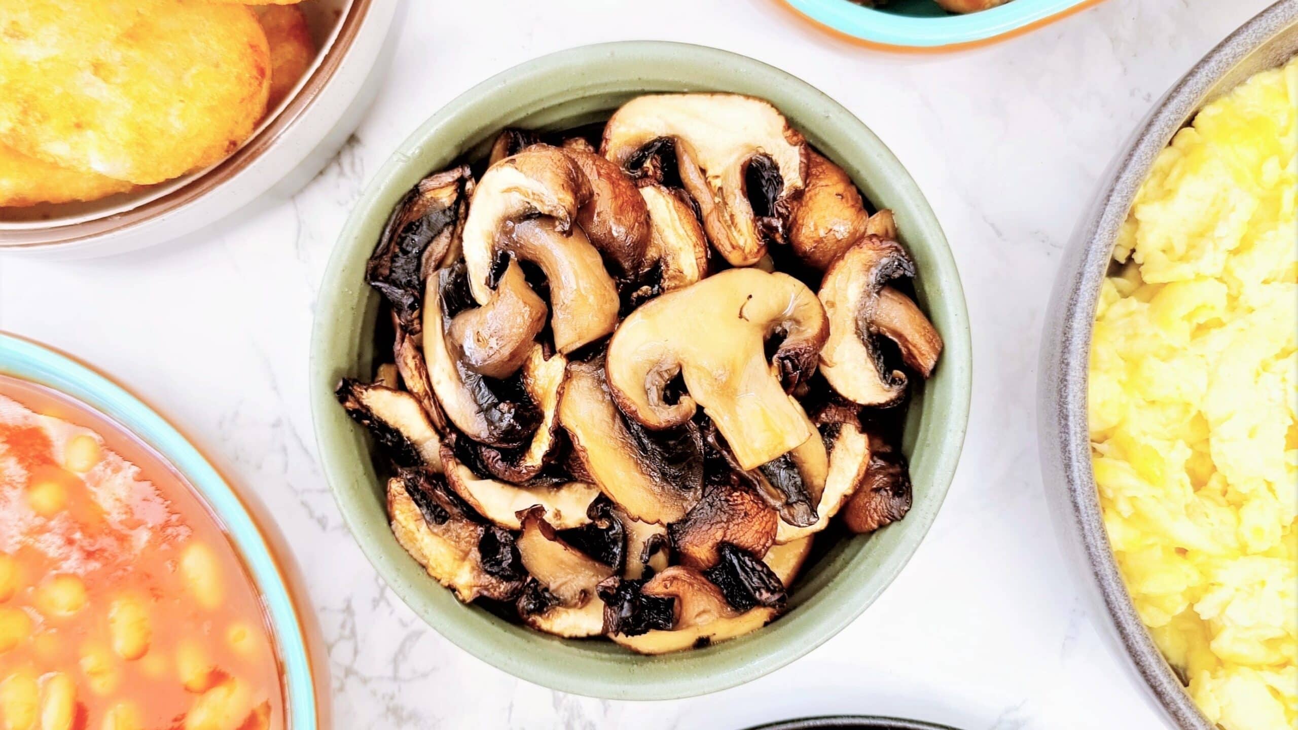 How to Air Fry Sliced Mushrooms – Feast Glorious Feast