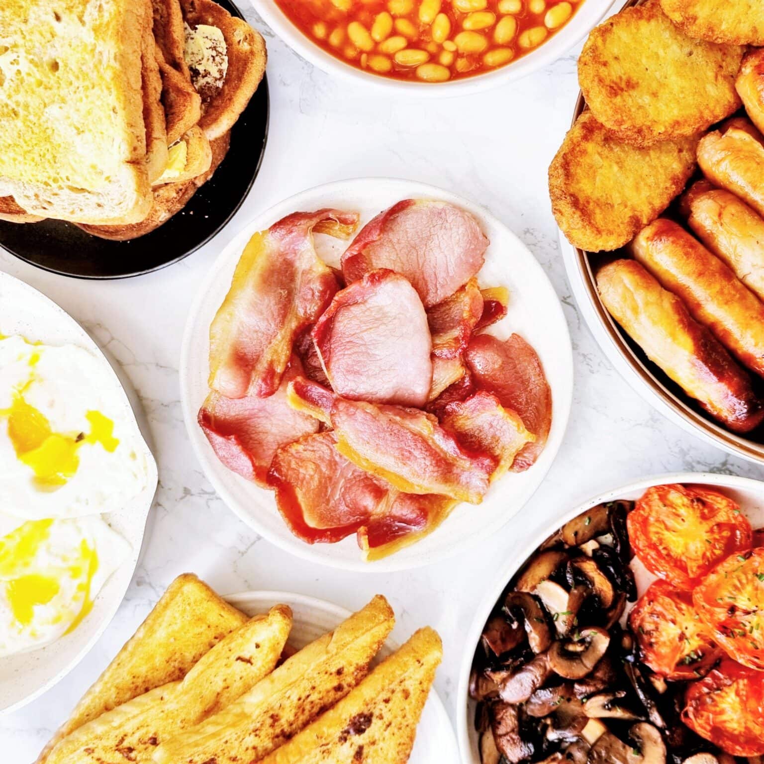 How to Air Fry Thick Cut Back Bacon – Feast Glorious Feast