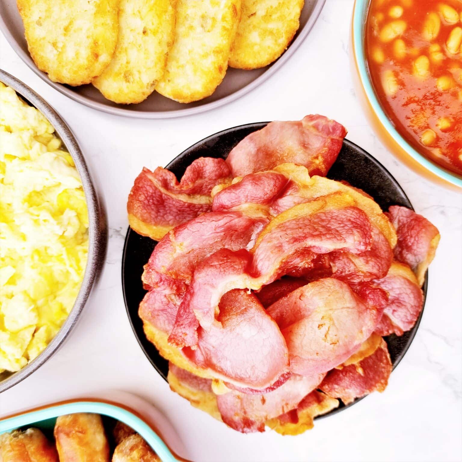 How to Air Fry Thin Cut Back Bacon – Feast Glorious Feast
