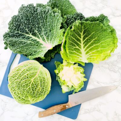 Simple Buttered Savoy Cabbage – Feast Glorious Feast