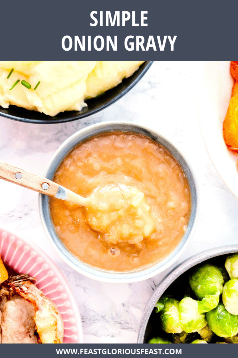 Simple Onion Gravy (with Sherry) – Feast Glorious Feast