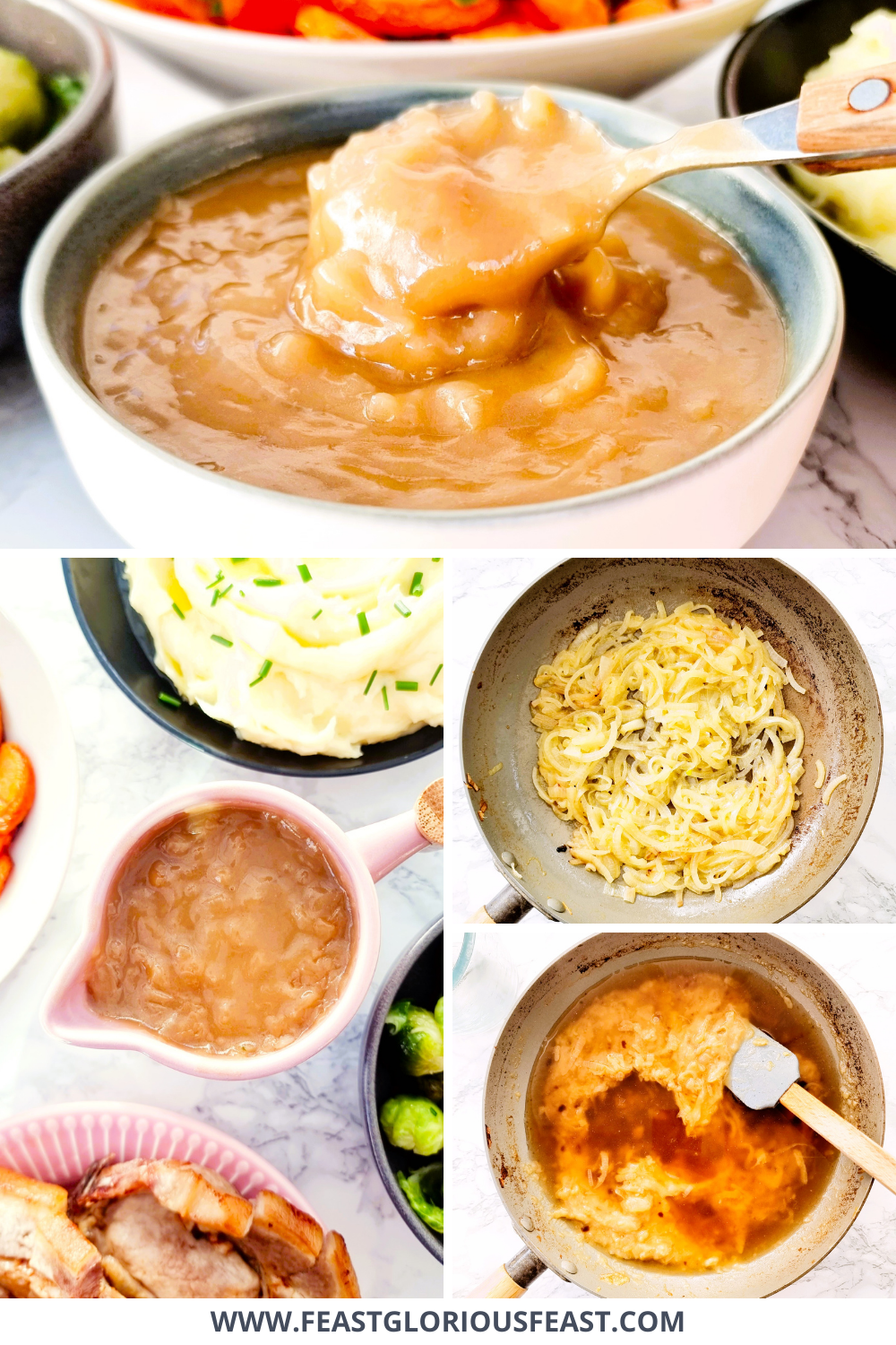 Simple Onion Gravy (with Sherry) – Feast Glorious Feast
