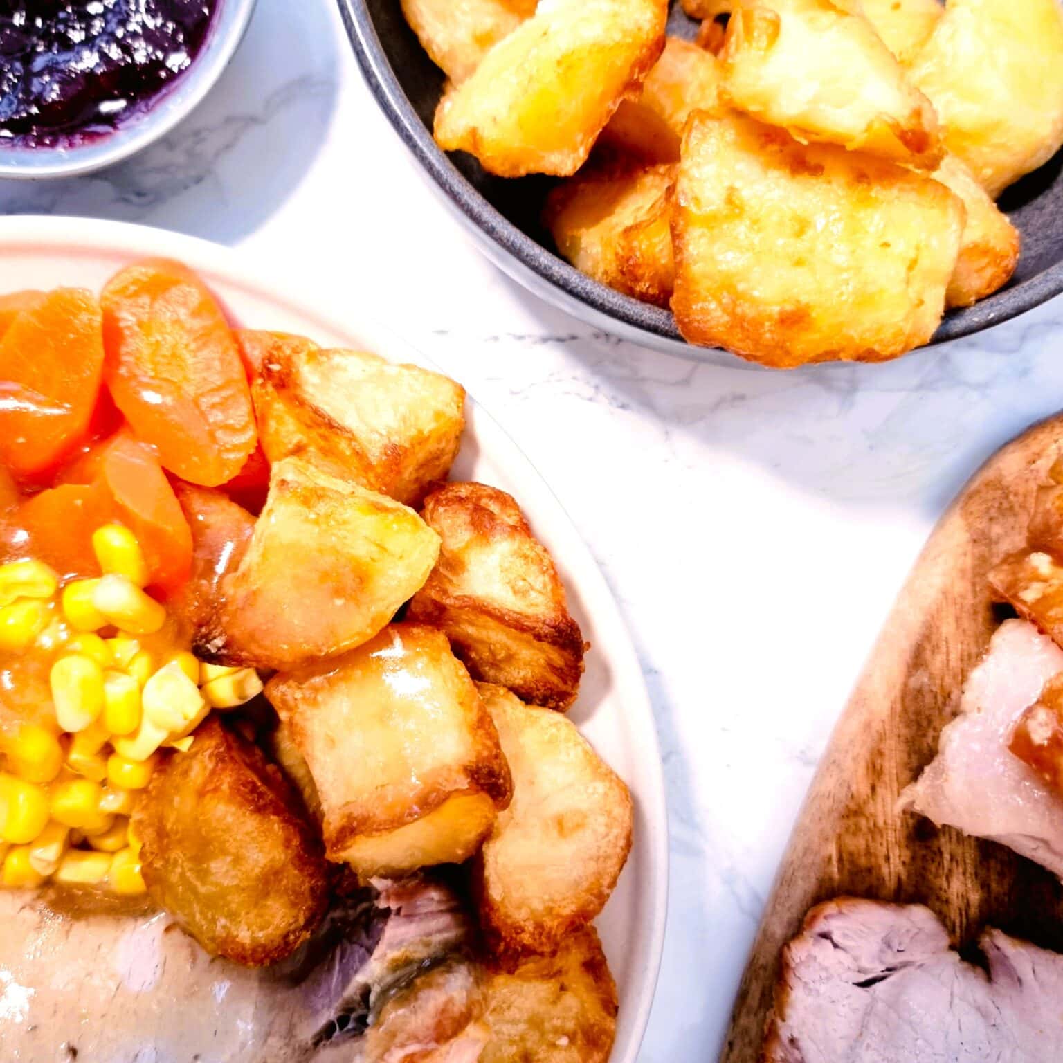 Crispy Air Fried Roast Potatoes (Parboiled) – Feast Glorious Feast