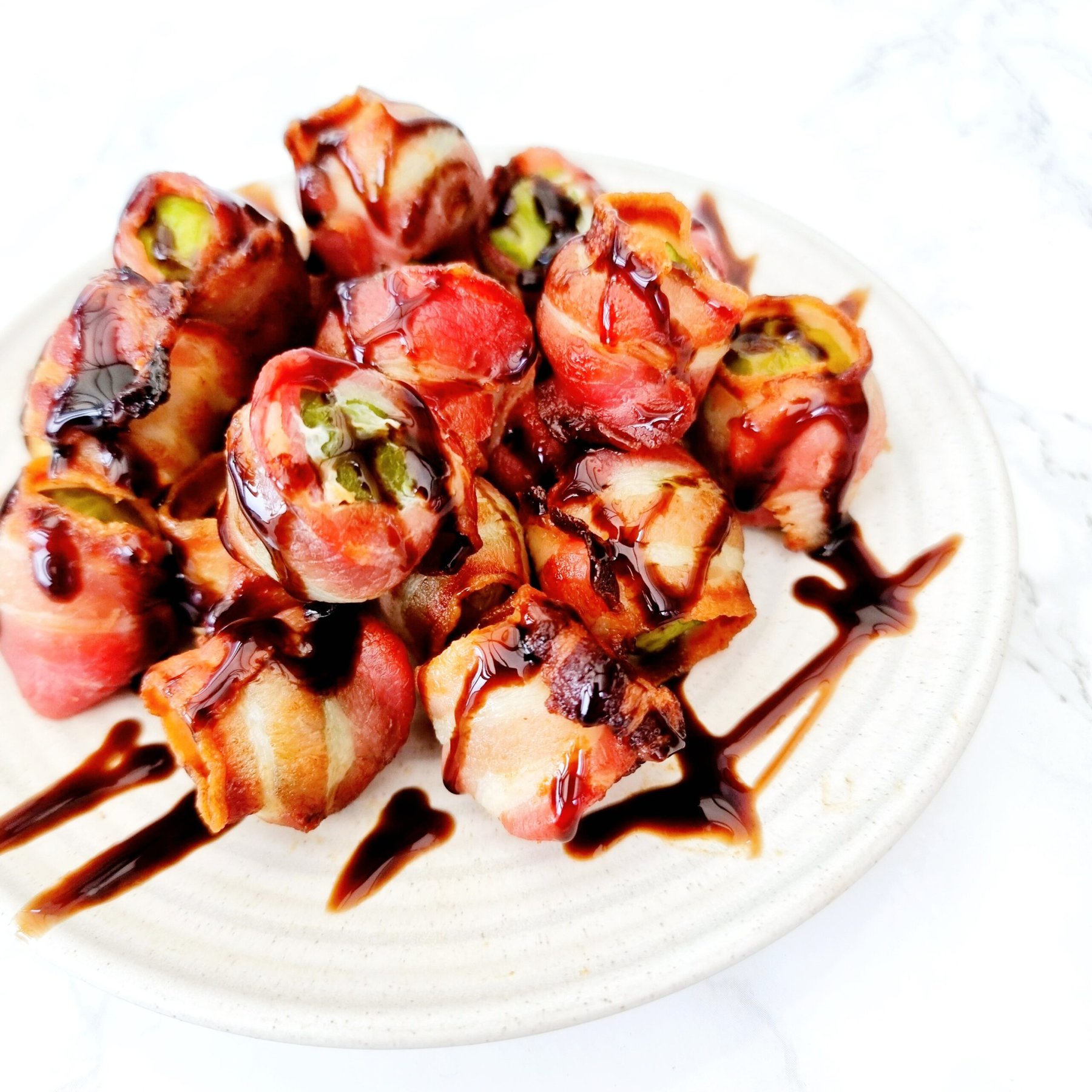 Air Fryer Bacon Wrapped Brussels Sprouts – Feast Glorious Feast
