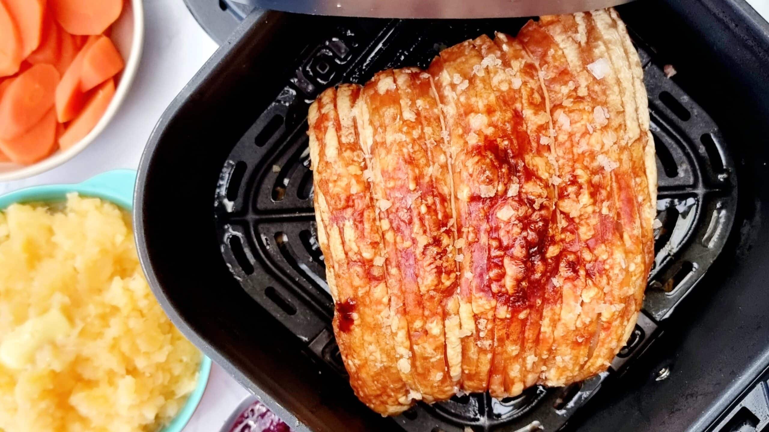 Air Fryer Roast Pork Loin with Crispy Crackling – Feast Glorious Feast