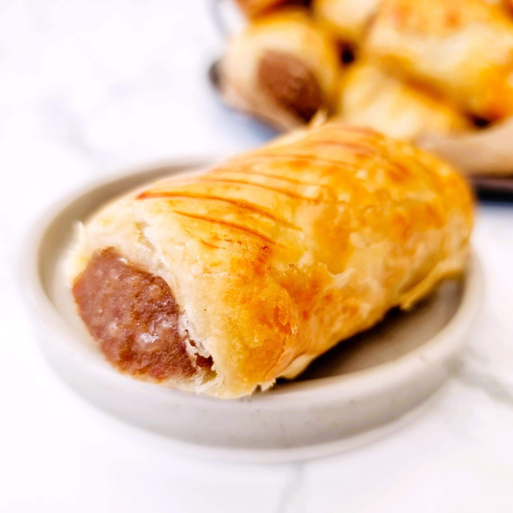 Easy Beef Sausage Rolls with Puff Pastry – Feast Glorious Feast